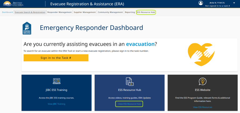 Evacuee Registration & Assistance (ERA) Tool Change Log - Emergency ...